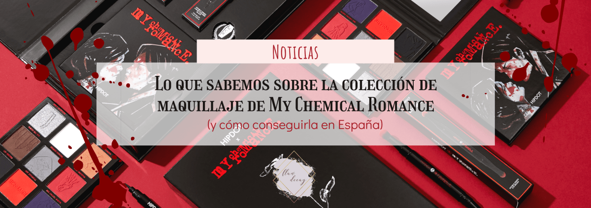 Lo que sabemos sobre la colección de maquillaje de My Chemical Romance ...