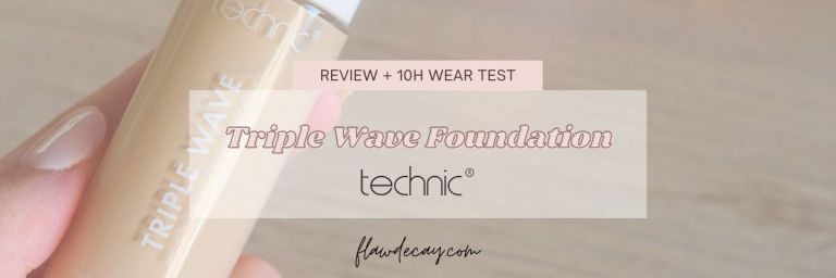 Triple Wave Serum Foundation by Technic Cosmetics: Review + 10-Hour ...