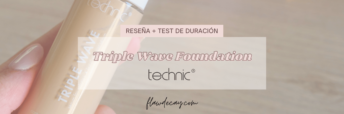 Triple Wave Serum Foundation de Technic Cosmetics: ¿Vale la Pena ...